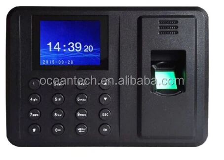 Biometric Fingerprint Time Card Machine Attendance System Alibaba In ...