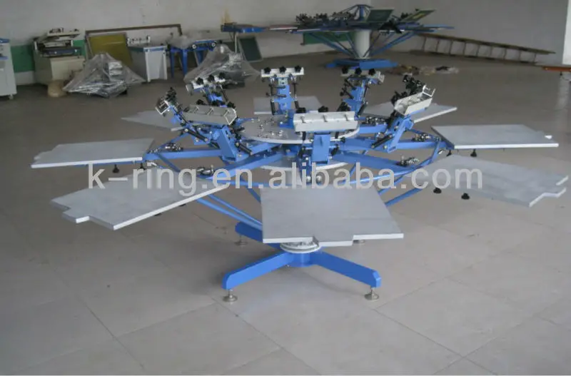 8 색 8 스테이션 회전 목마 스크린 인쇄 기계 Kr880c Buy 회전 목마 스크린 인쇄 기계스크린 인쇄 기계로터리 스크린 인쇄 기계 Product On