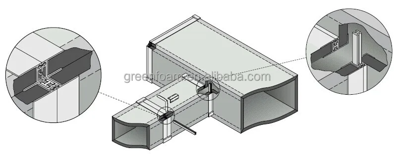 Grey PVC Profile For Air System, View PVC Profile, Greenfoam PVC ...