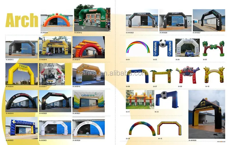 Custom Inflatable Entrance Arch Designs - Oxford Air Gate