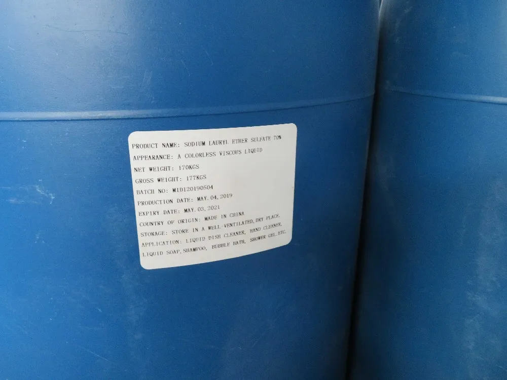 Texapon N70 Msds,Sulfato De Etil De Sodio,Lauryl,70%,Sles 2eo - Buy ...