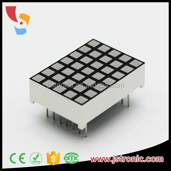 Jstronic Ultra Bright 5x7 LED Dot Matrix Display - 40000hrs