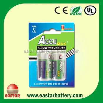 R14 Um-2 C 1.5v Battery Um2 Cell Dry Battery Primary & Dry Batteries ...