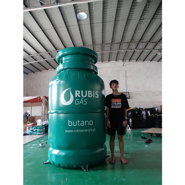 Outdoor Custom Inflatable Gas Tank / Inflatable Gas Cylinder / Gas ...