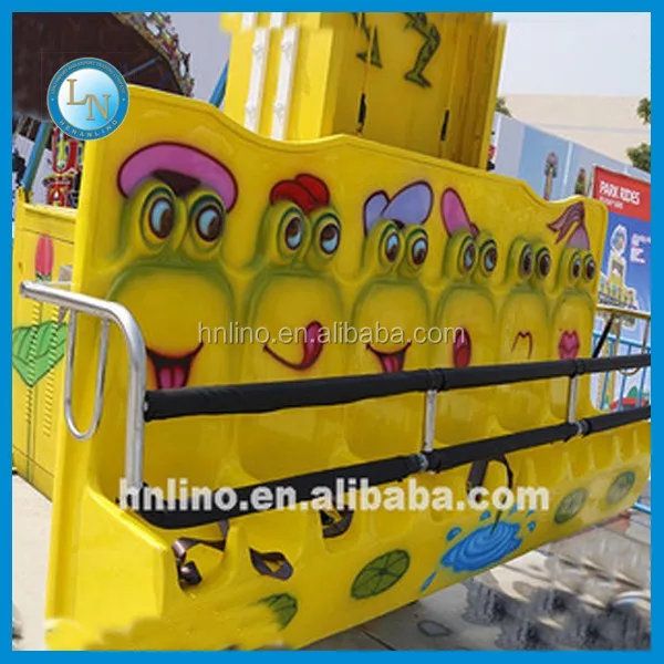 Promotion Park Attraction Kids Ride Mini Drop Tower Amusement Frog ...