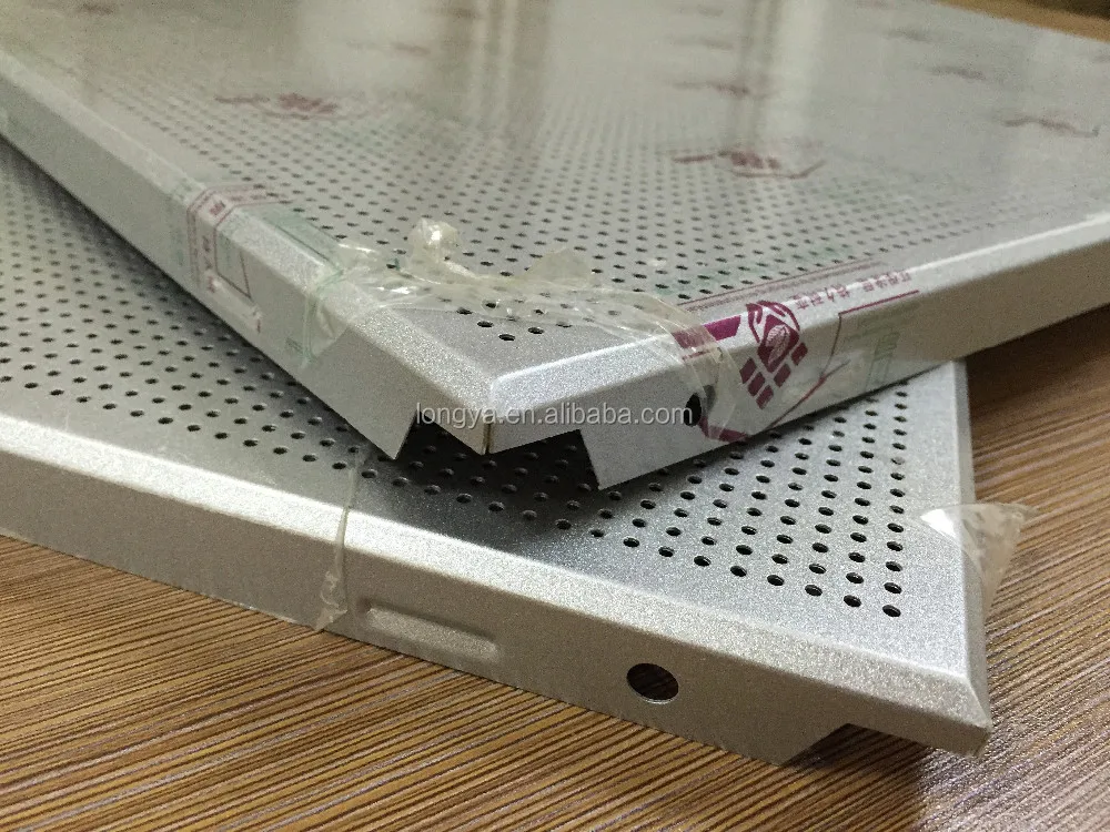 2x2 Perforated Aluminum Acoustic Ceiling Tile - Buy 2x2 Perforated ...