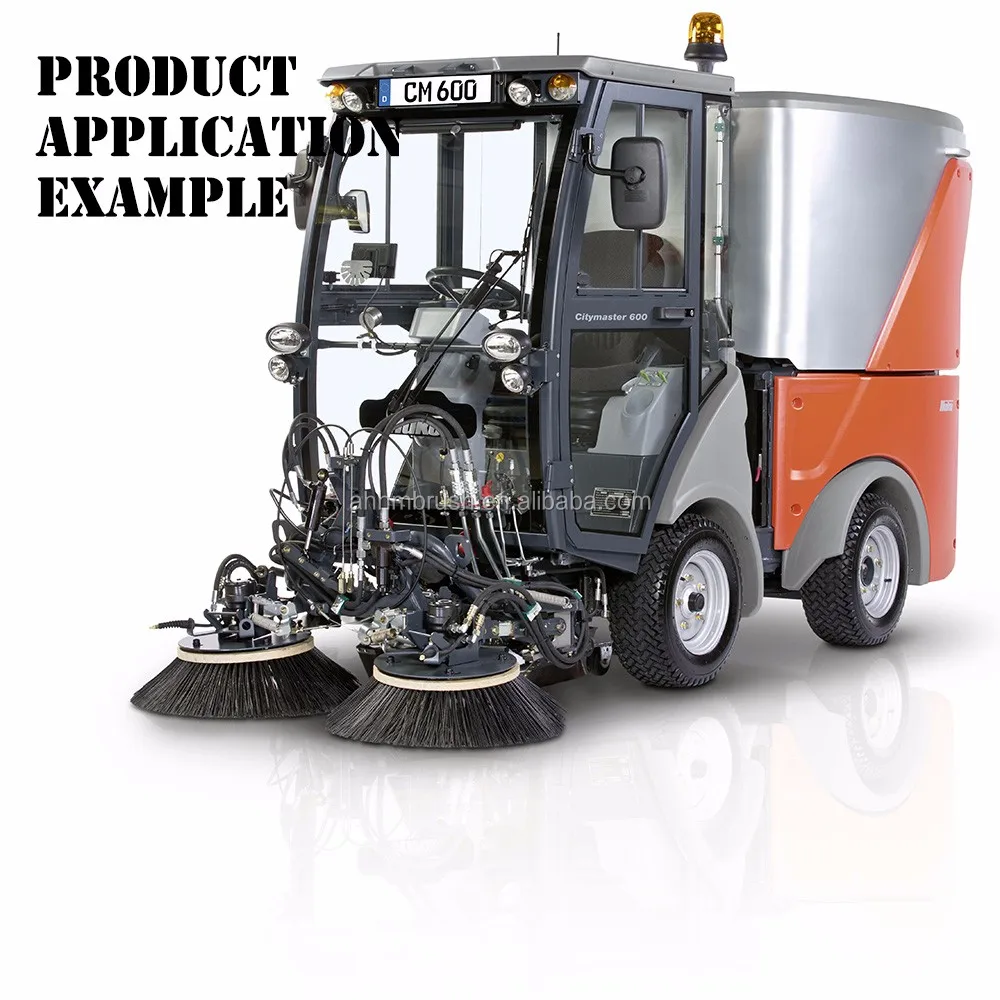 Wholesaler Road Sweeper Brushes To Clean Sidewalks Channeling Debris ...