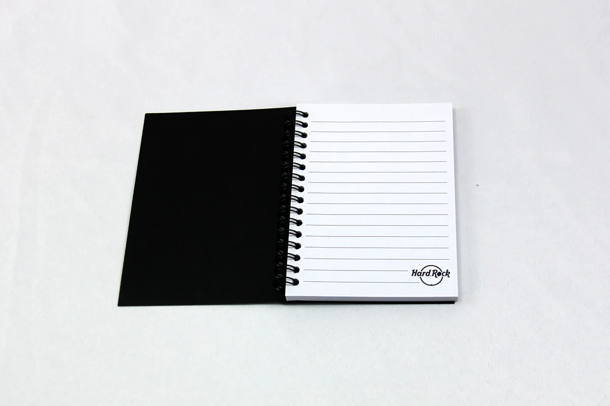 Spiral Notebook with 100 Insertable Pages for School