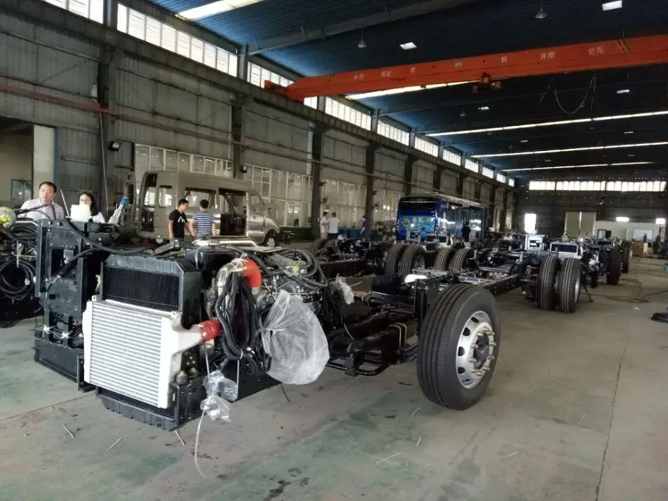 Dongfeng 12m HINO Bus Chassis - Front/rear Engine for Sale