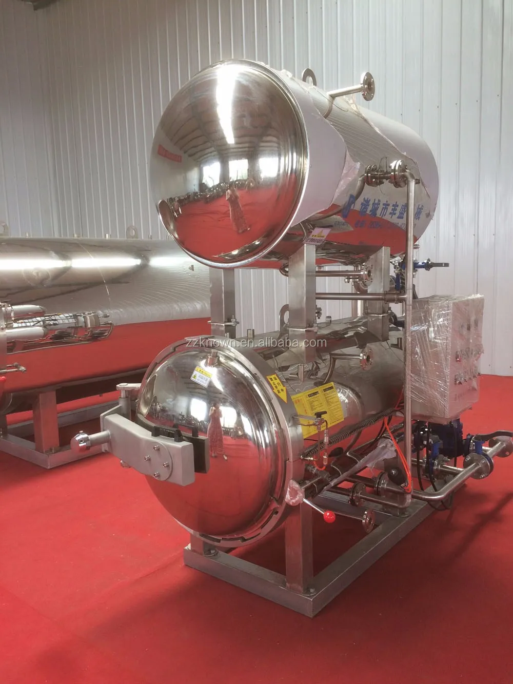 oem retort harga/uap harga mesin retort uap harga