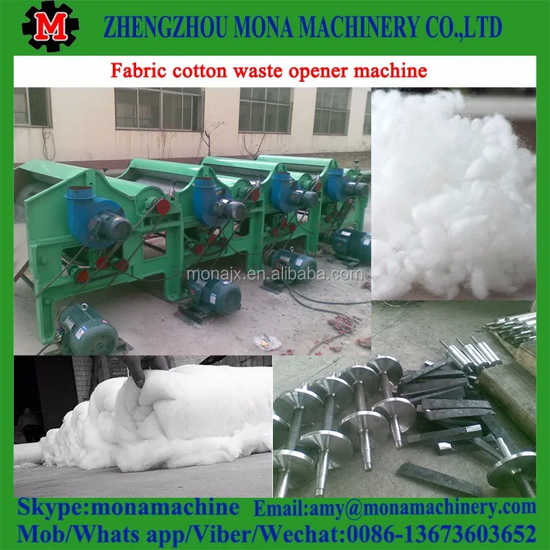 Alibaba Trust Supplier Fiber Opening Machine/fabric Woolen Opening ...