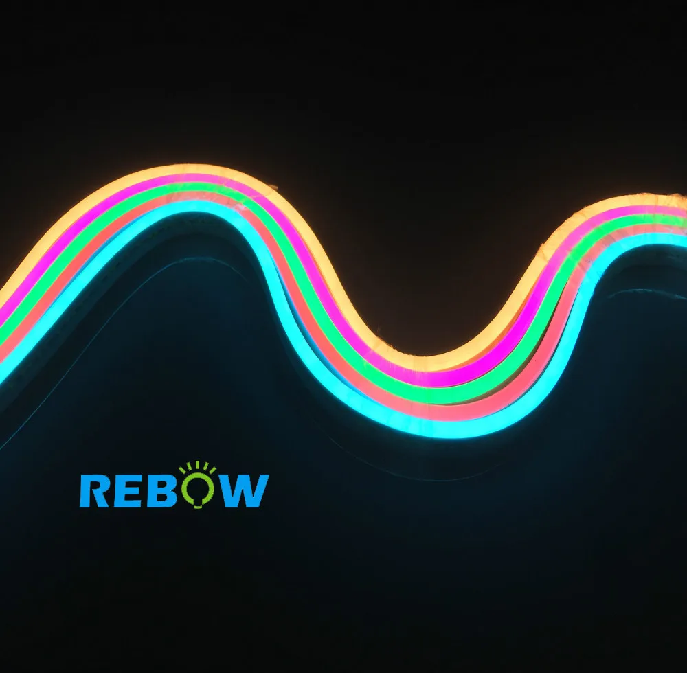 Silicon Neon Rope Lights Pink 12v 24v Neon Flex 6mm 8mm Led Thin Neon ...