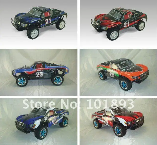 ERC170 1/10 scale 4wd brushless electric short course rc truck, View 1/ ...