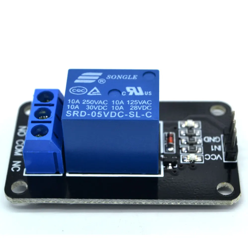 5V 1 Channel Relay Module with Optocoupler - Reliable Control