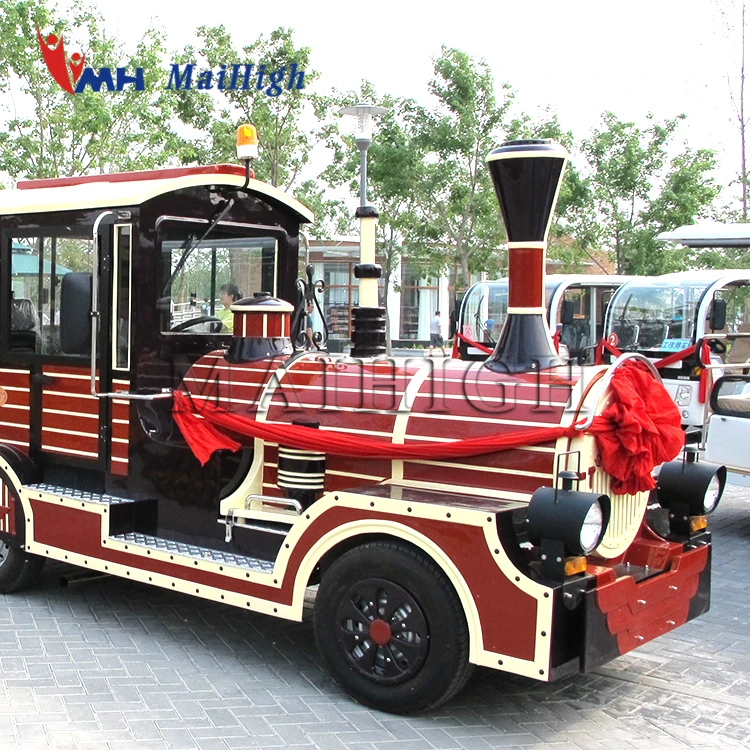 Fun Tourist Train - Diesel Engine Trackless Train for Kids & Adults