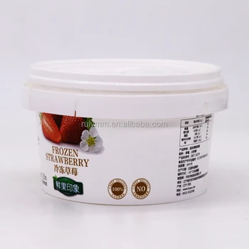Wholesale Food Grade Plastic Yogurt Container 500ml Plastic Bucket ...