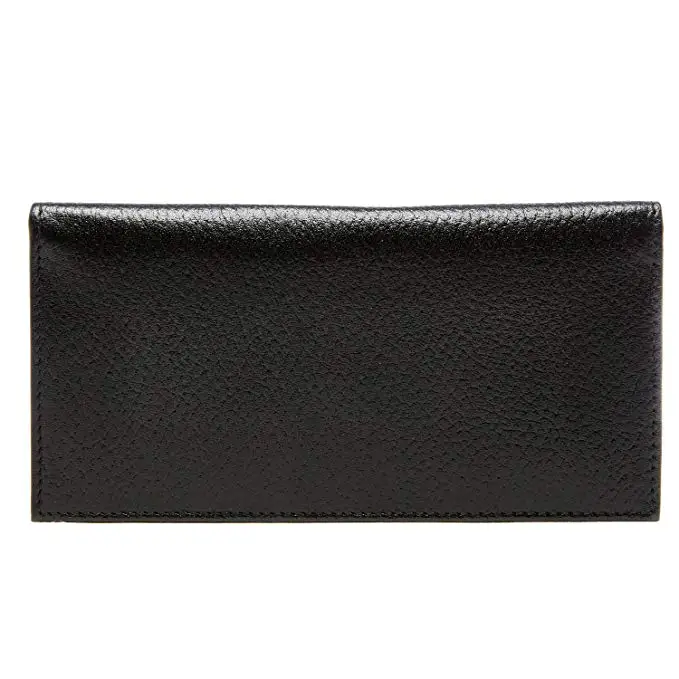 Leather Cheque Book Holder Wallet for Men - High Quality