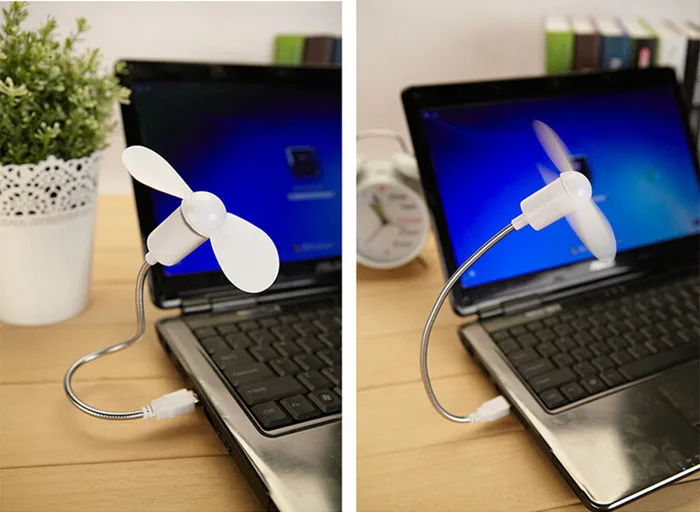 Programmable Usb Mini Led Message Fan With Customized Flashing Text ...