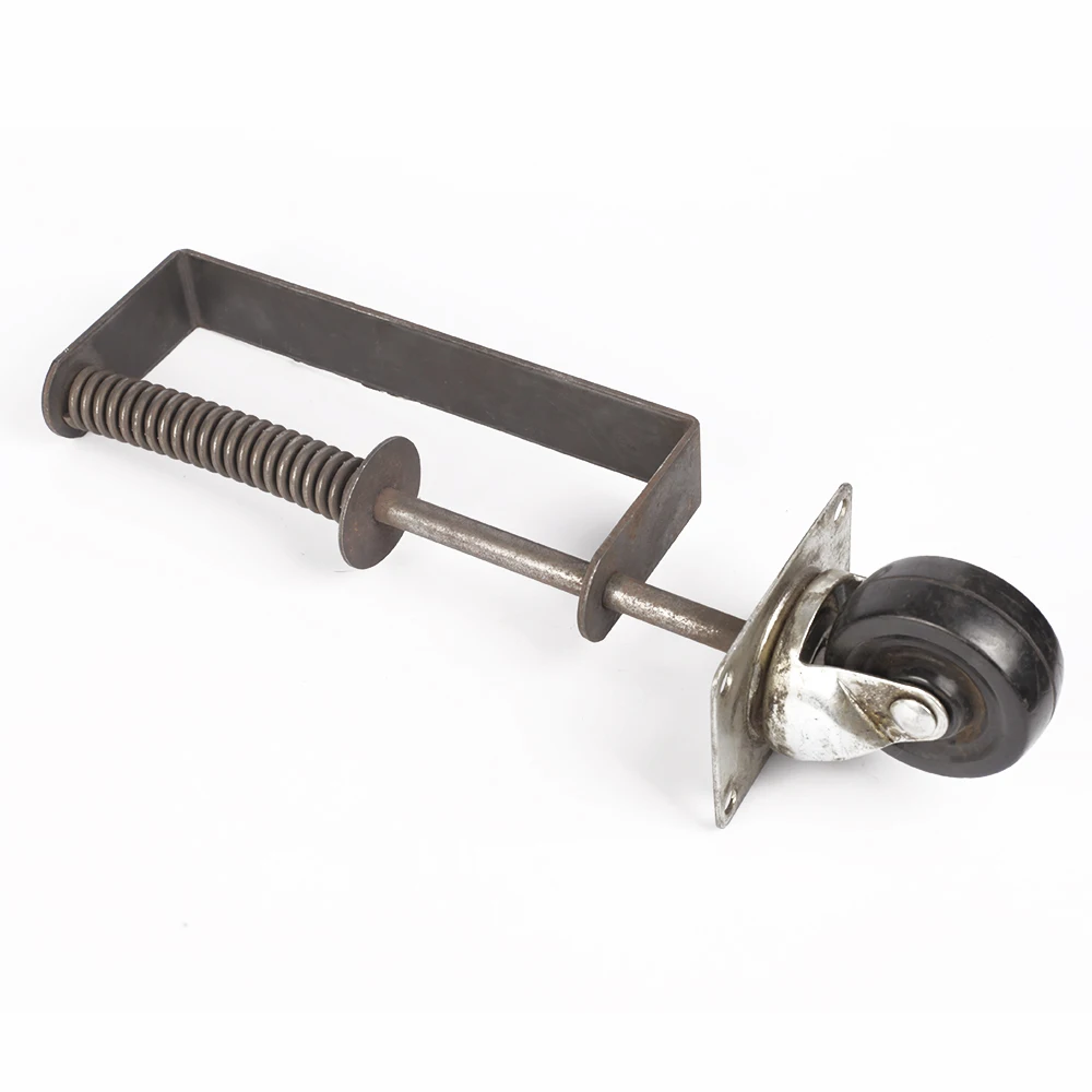 Steel Spring Loaded Gate Caster Wheel - Modern Industrial