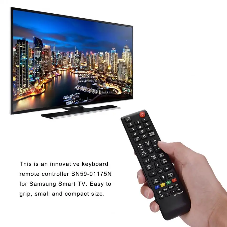 Universal Smart Tv Remote Control Replacement Bn59-01175n For Samsung ...
