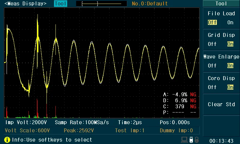 Digital Pulse Coil Tester Transformer Inter-turn Insulation Test ...