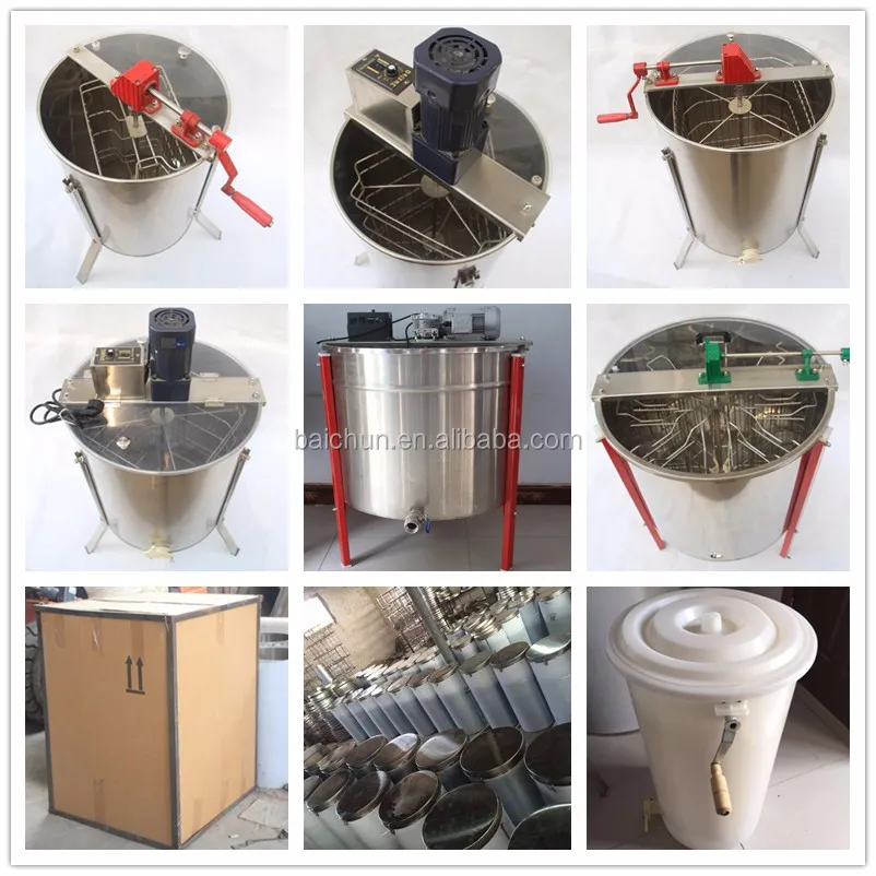 Commercial Automatic Reversible Electric Honey Extractor - Buy ...
