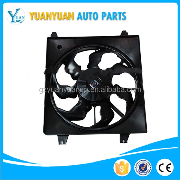 25380-2b000 Radiator Fan Assembly For Hyundai Santa Fe 2.7l-v6 2007 ...