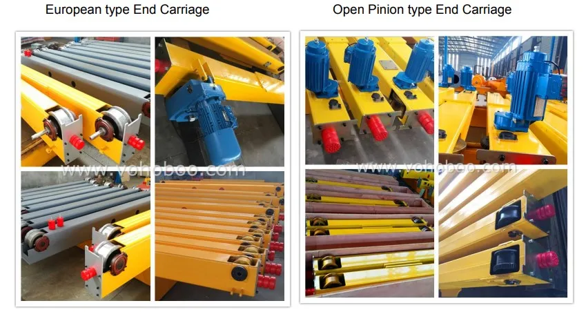 5 Ton End Carriage End Truck End Beam for Single Girder Crane