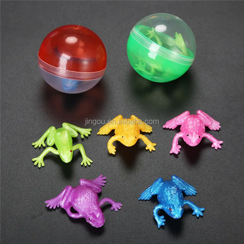 45mm Vending Capsule Toys Stretchy Sticky Frog For Kids - Buy Sticky ...