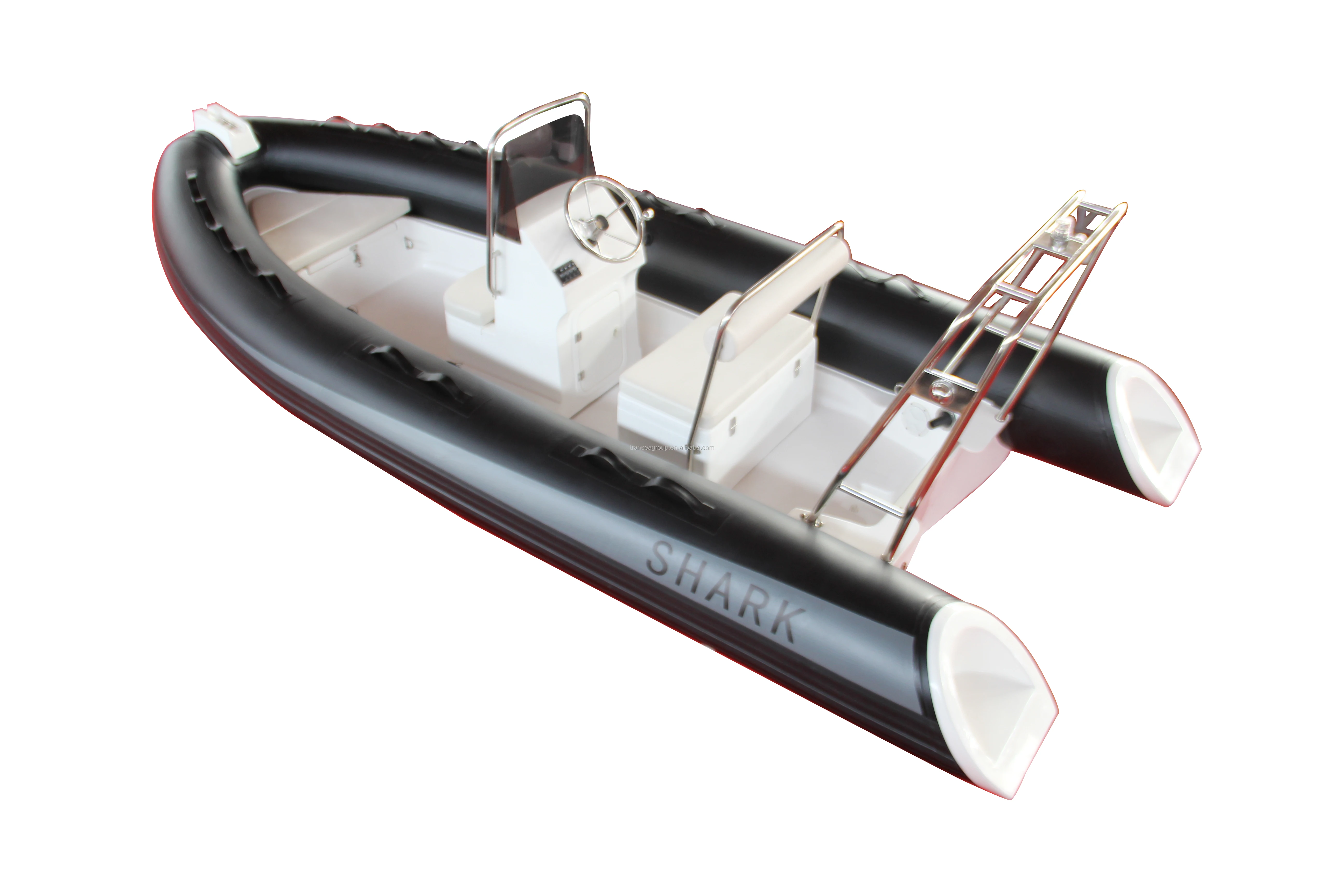 Norway New Design 16ft Inflatable Rib Boat With Diving Platform And ...