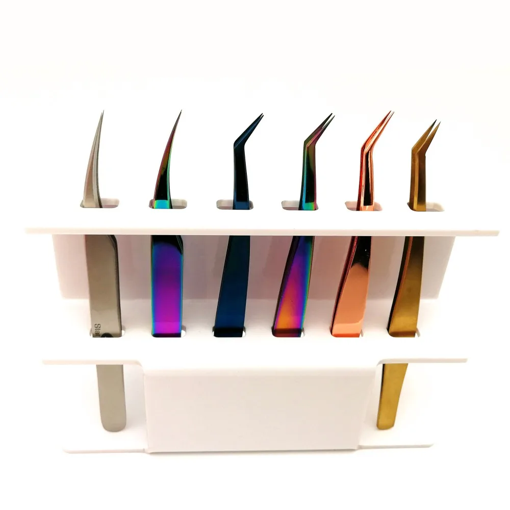 Eyelash Extension Tweezer Stand Lash Tweezers Display Holder Acrylic ...