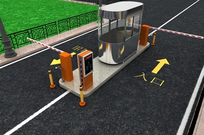 Whole Set Smart Parking Barrier Gate,Smart Parking Lot Sensor System ...