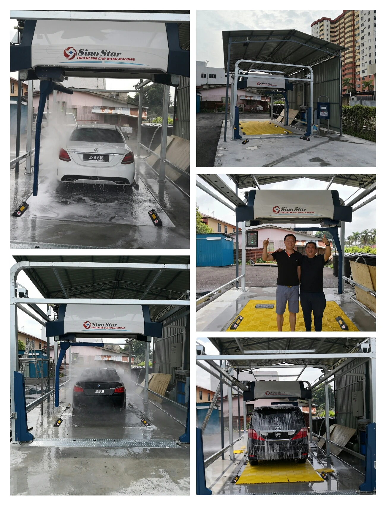 Drive Through Car Wash,Touchless Auto Car Washing Machine - Buy Car ...