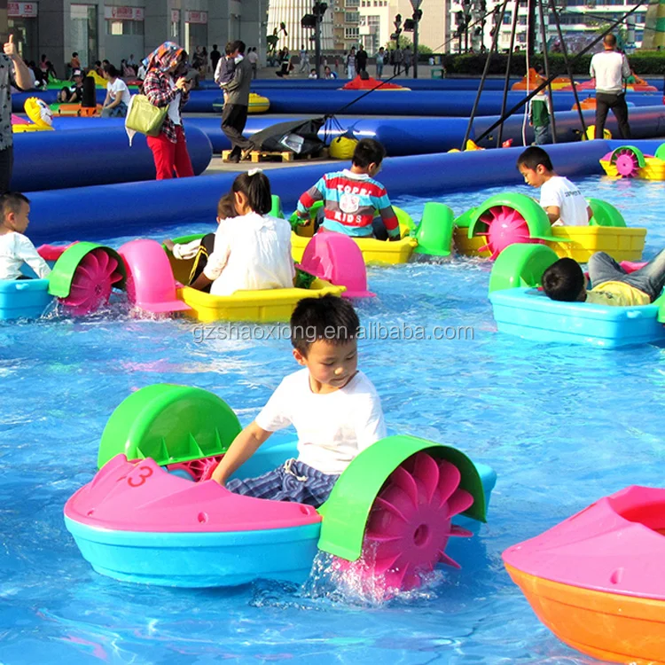 Floating Pedal Water Swimming Pool Paddle Boat for Kids