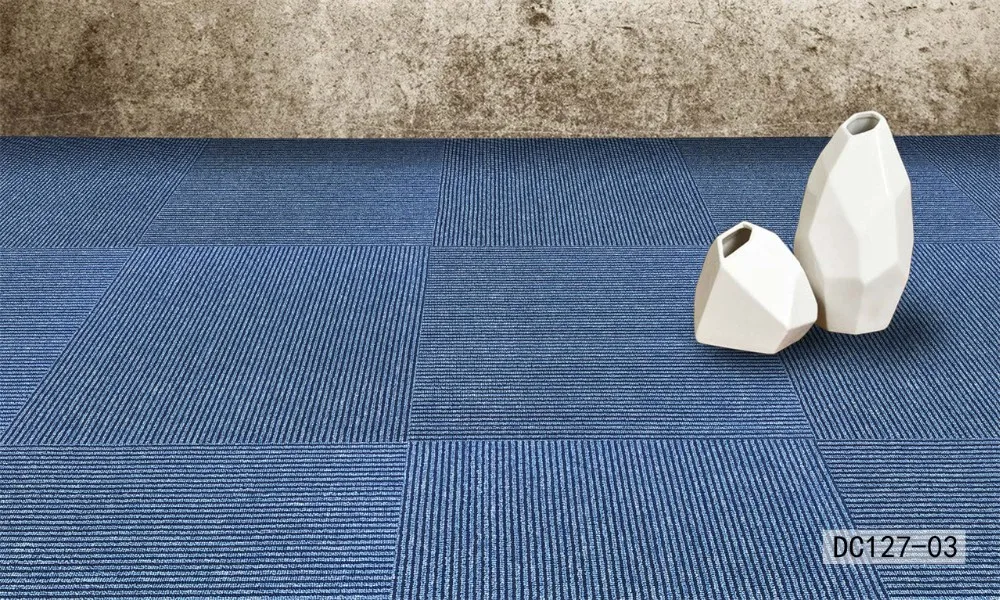 Modern Luxury Commercial Modular Carpet Tile Polypropylene Pp Surface ...