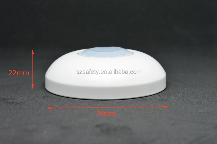 360 Degree Indoor Ceiling Type Mini PIR Motion Detector