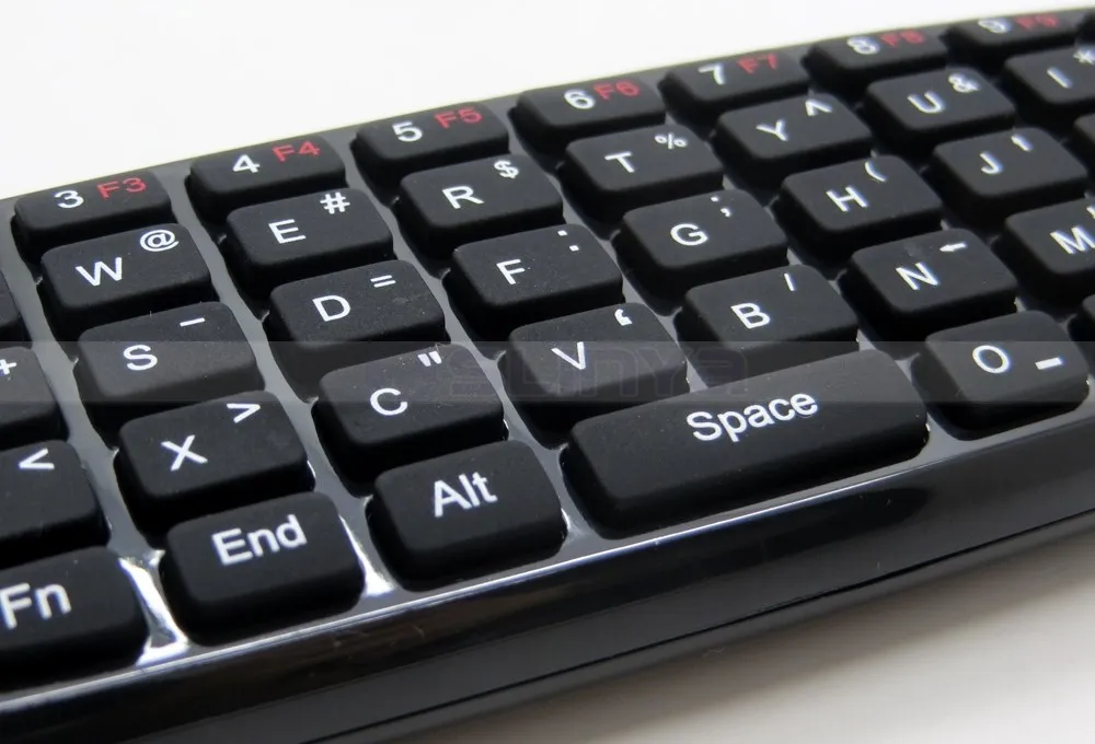 Mini 2.4g Wireless Qwerty Keyboard C120 Air Mouse For Android Windows ...