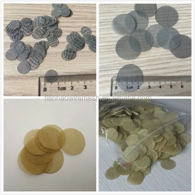 TIANHAO Ceramic Screen - 8mm Diameter, 2mm Thick Filter
