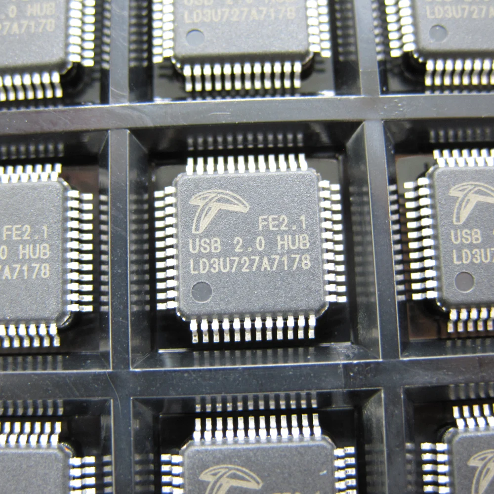 Fe2.1-cqfp48a Usb2.0/hub7 포트 션트 칩 Ic 브랜드 뉴 오리지널 - Buy Fe2.1,Fe2.1 ...