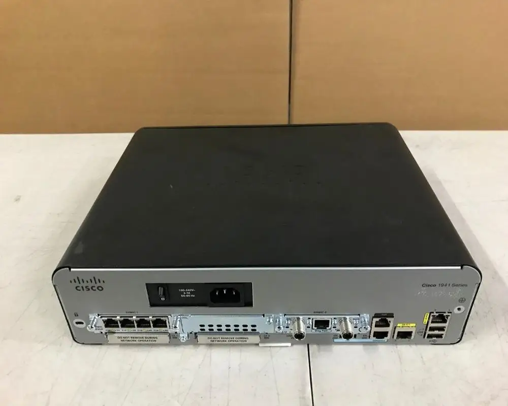 Cisco 1941-SEC/K9 Router - Reliable Gigabit Networking