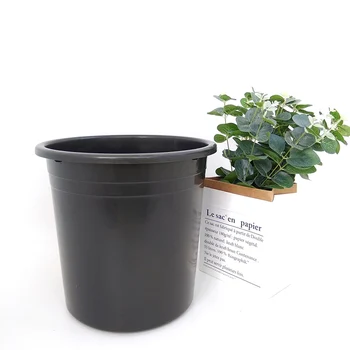 Cheap Price 4 Gallon Pot Garden Gallon Pot,Black Plastic Nursery Pots ...