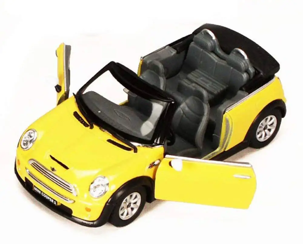Buy Mini Cooper S Convertible Silver Kinsmart 5089D 1 28 Scale