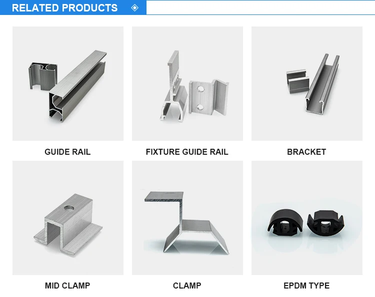 Solar Panel Support Structures Hardware Mounting Rail Collapsible - Buy ...