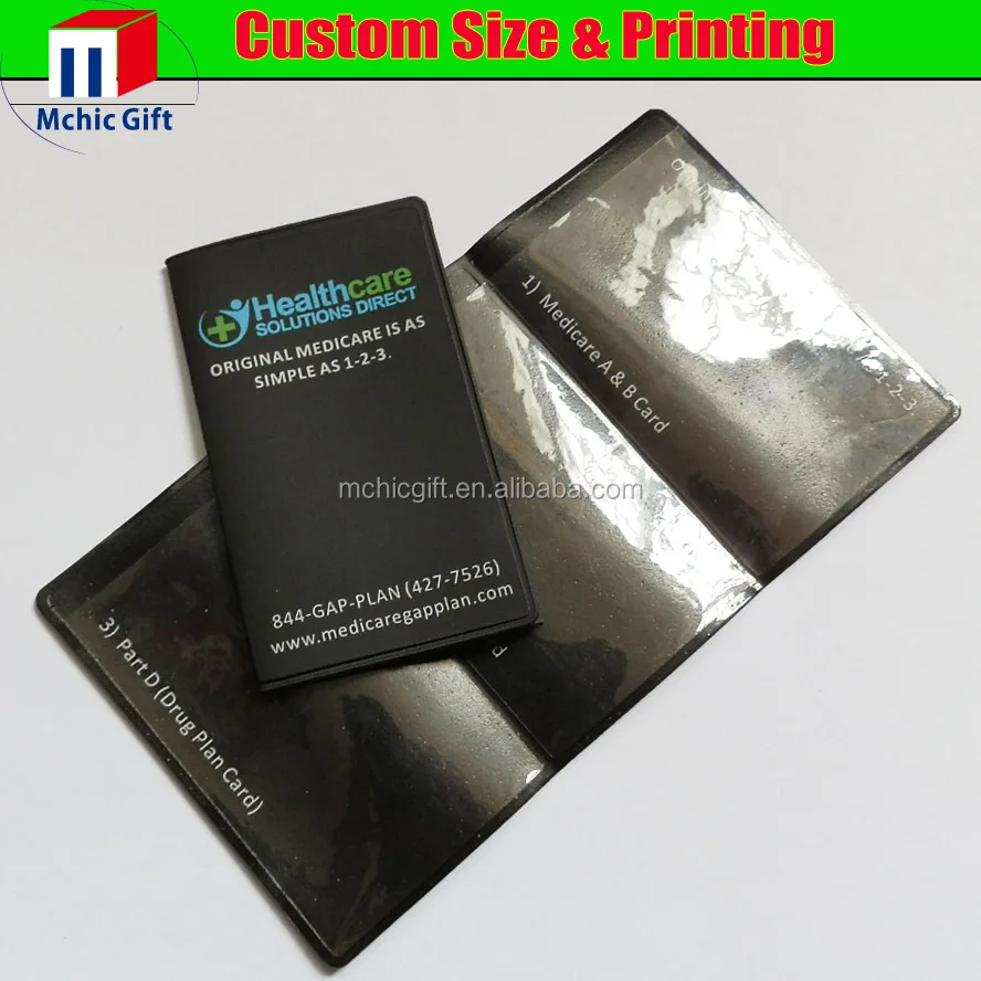 Cheap Plastic Color Vinyl ID Card Cover - Customized