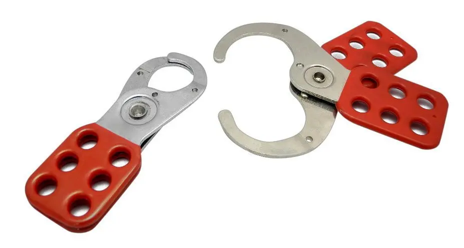 7 Holes HASP Lockout Padlock Clamp | SECUTOR CORPORATION