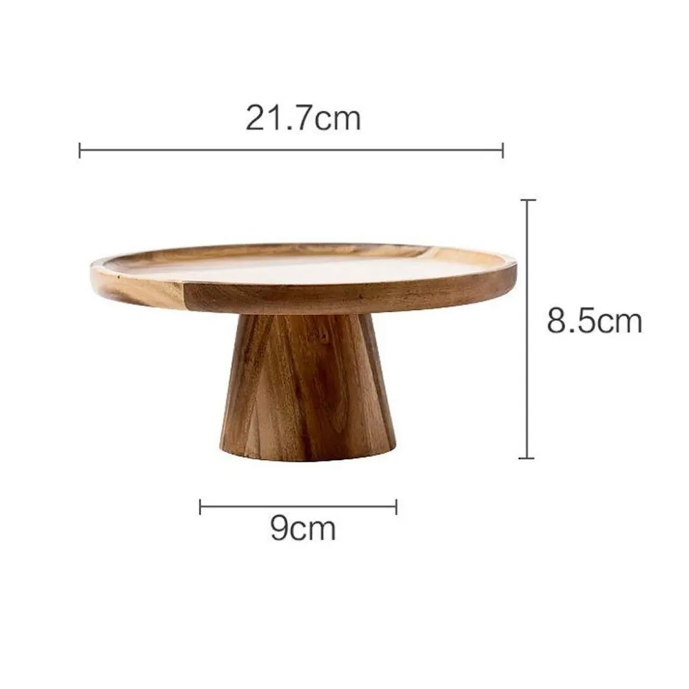 Mushroom-shaped Single Layer Cake Stand - Perfect for Afternoon Tea