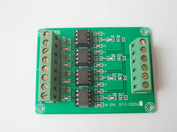 6n137 Four High-speed Optical Isolation Module Signal Conversion ...