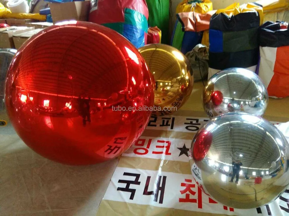 Giant Inflatable Mirror Balls / Large Black Mirror Ball Disco ...