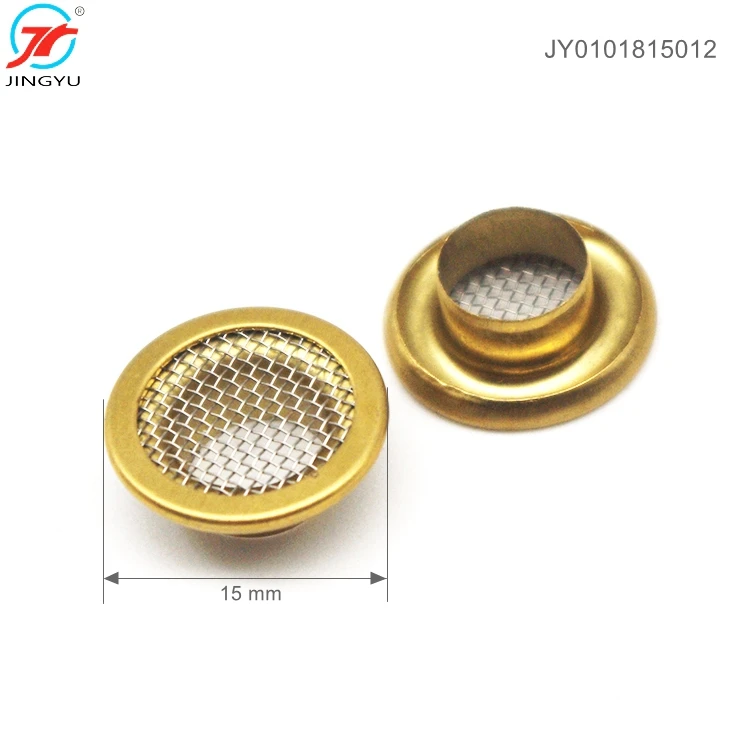 Good Quality Lead Free Custom Round Metal Mesh Eyelet Grommets - Buy ...