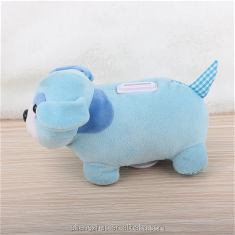 Stuffed Cartoon Animal Piggy Bank Plush Coin Savings Piggy Bank Toy For ...